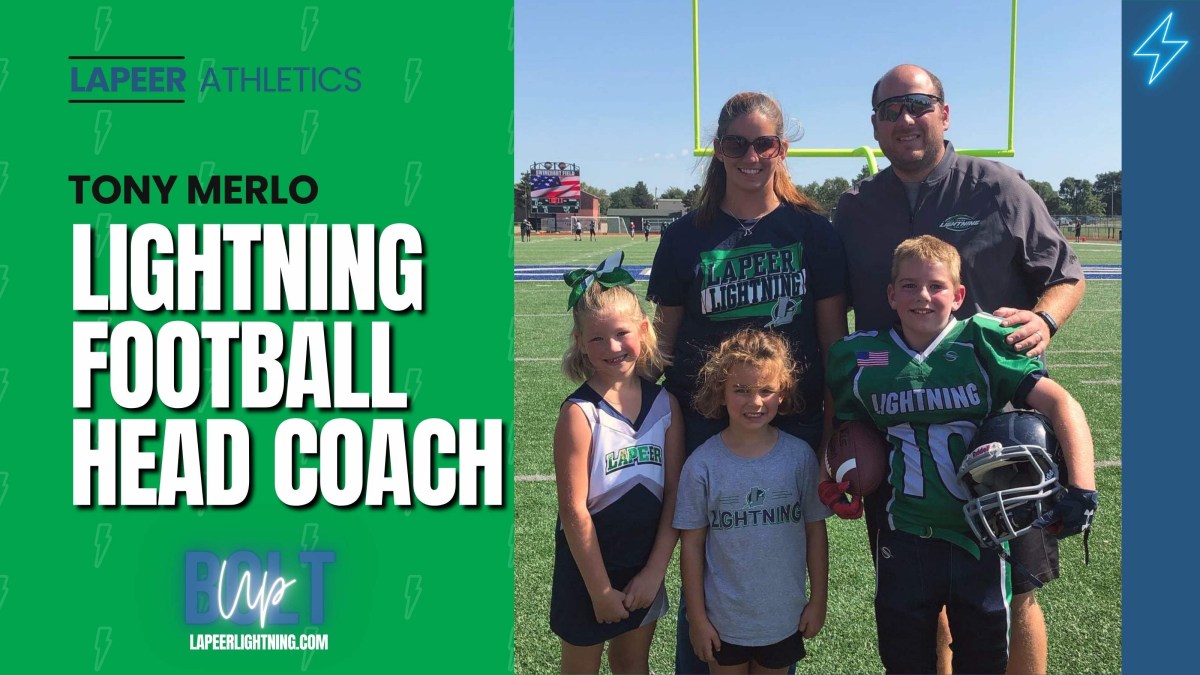 LCS Announces Tony Merlo as New Head Coach of Lapeer Football Program ...